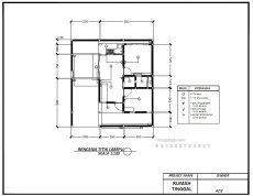 Desain Fasad Rumah Simpel Pagar Roster Tanah Miring dengan Banyak Taman ...