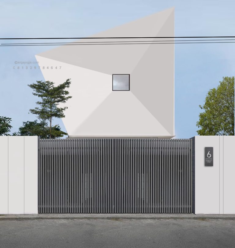 Membangun Pesona Unik: Desain Fasad Rumah Kecil 2 Lantai dengan Bentuk ...