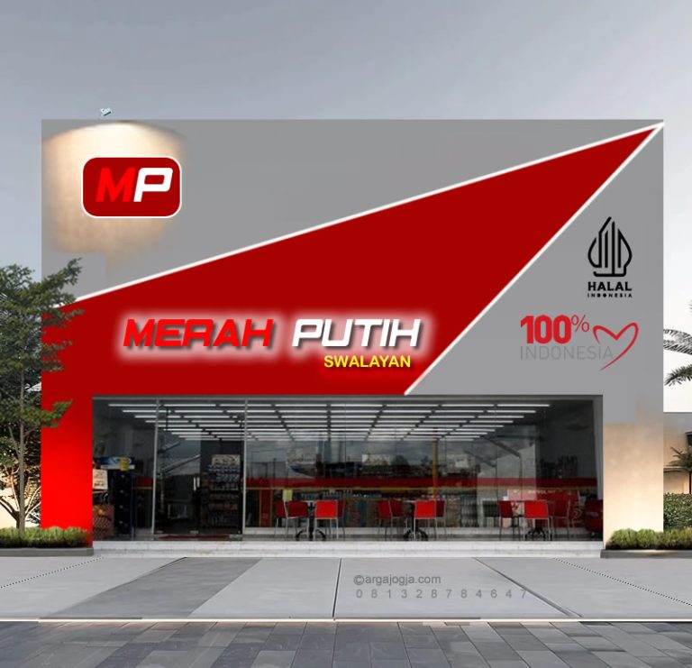 Desain Fasad Merah Putih untuk Swalayan: Memadukan Estetika dan ...